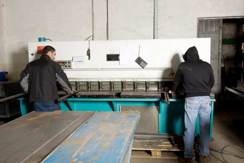 Cutting iron stock photo. Image of labor, sparkling, hazard - 15379764