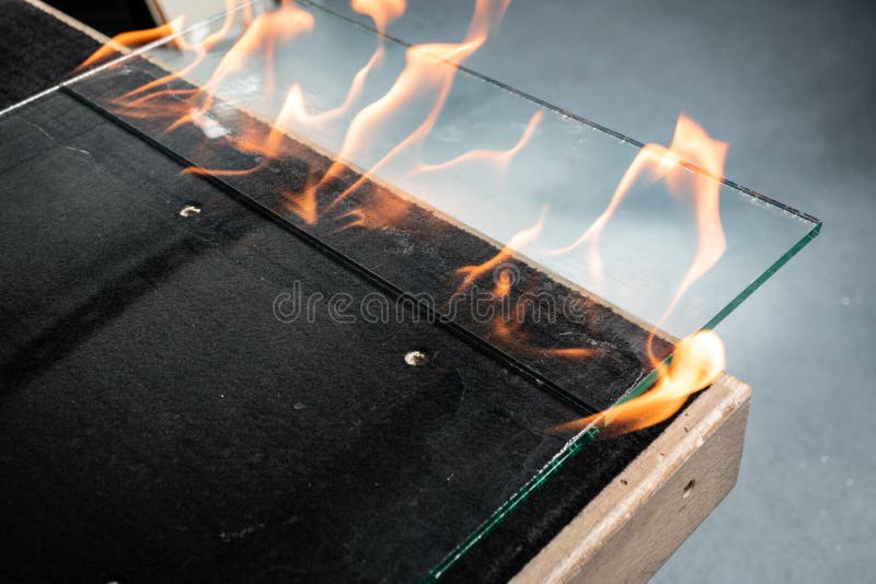 Cutting Laminated Glass, Burning through the Foil Connecting the Glass ...