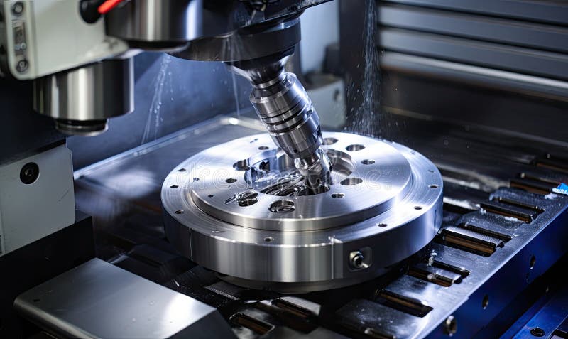 Cutting Metal with Precision and Efficiency Stock Photo - Image of ...