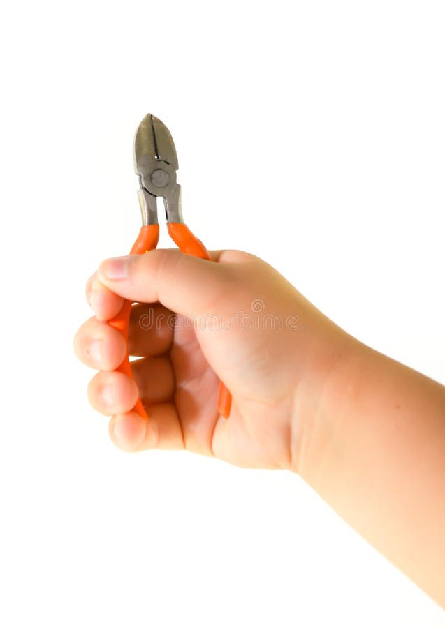 Cutting pliers stock photo. Image of pliers, construction - 43551974