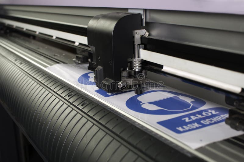 Vinyl Plotter Cutting Machine. Isolated With PNG File Attached Stock ...