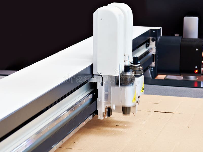 Cutting Plotter with Two Stations Stock Image - Image of cutter, sheet ...