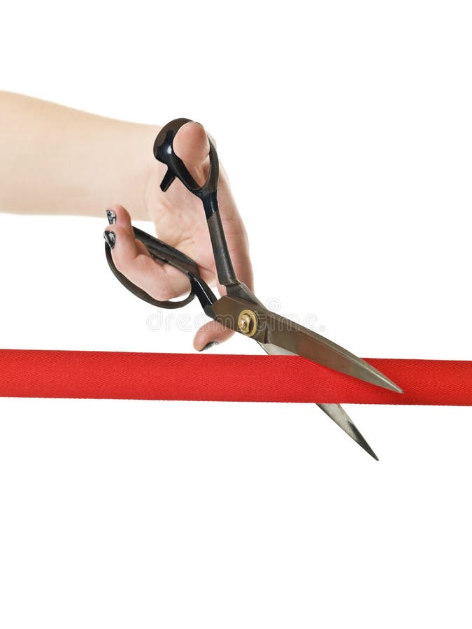 1,974 Cutting Red Ribbon Stock Photos - Free & Royalty-Free Stock ...