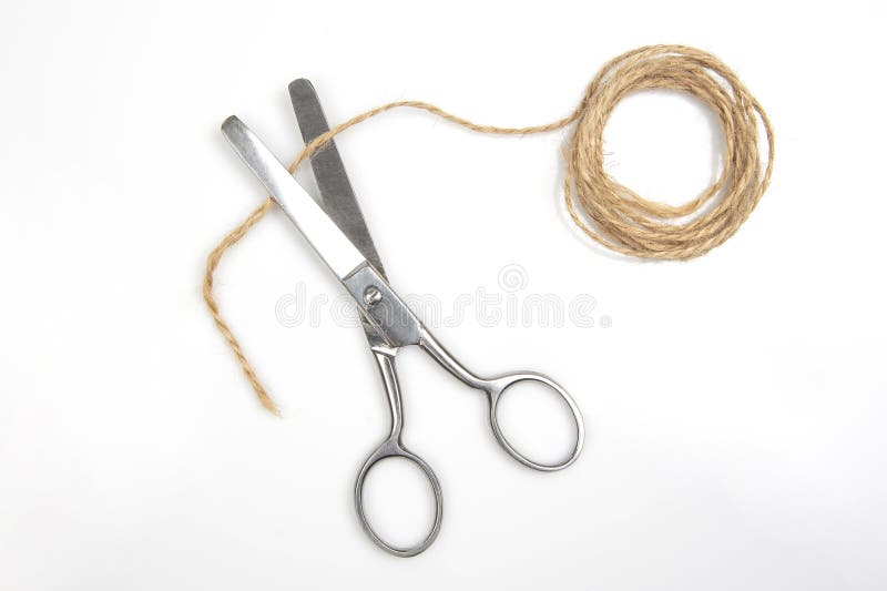 Scissor Cutting Rope Stock Photos - Free & Royalty-Free Stock Photos ...