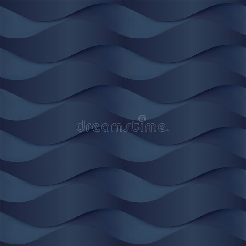 Cutting Seamless Texture. Wavy Background. Interior Wall Decoration ...