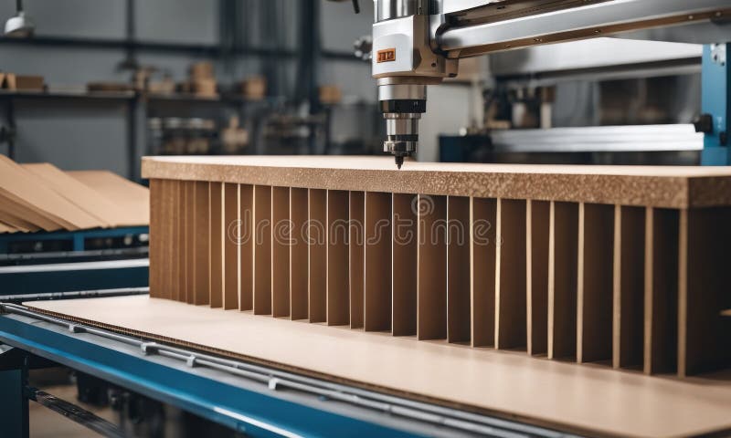 Cutting Sheets of Chipboard. Cutting Sheet Material Chipboard on the ...