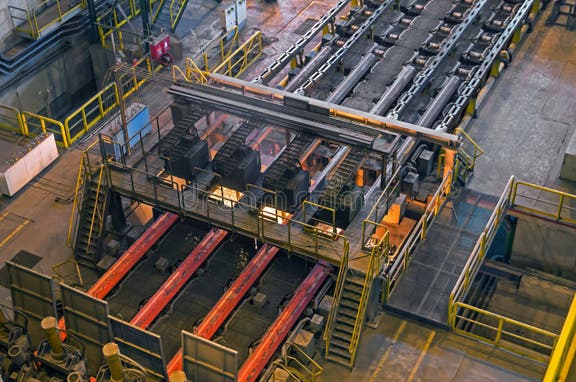 133 Steelmaking Continuous Caster Stock Photos - Free & Royalty-Free ...