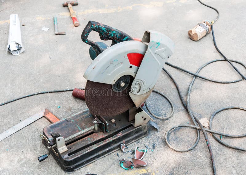 Cutting steel tool stock photo. Image of iron, grinding - 30342394