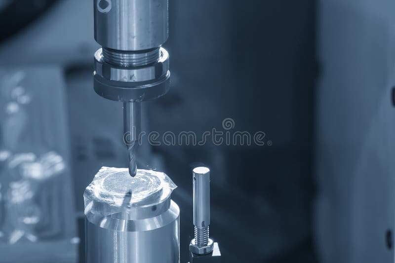 The Cutting Tool Compensation Parameter Setting Process Stock Photo ...