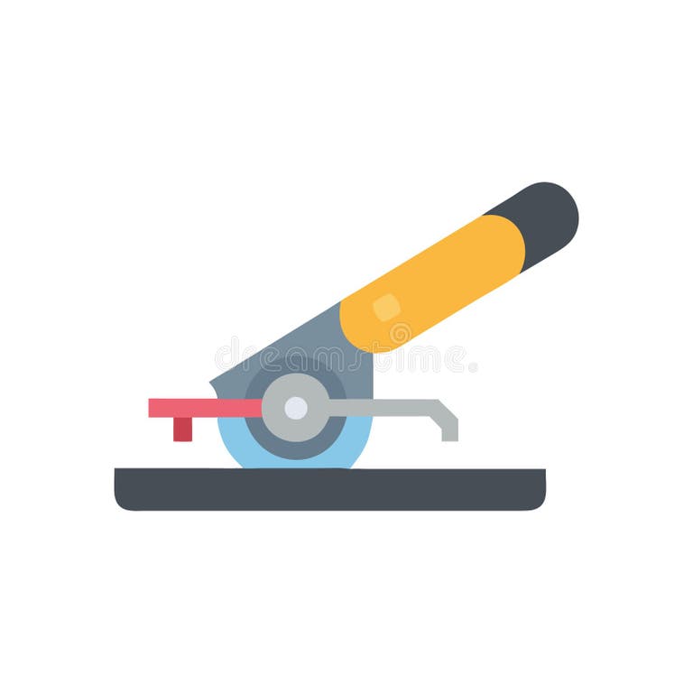 Cutting Tool Icon for Industrial Applications Stock Illustration ...