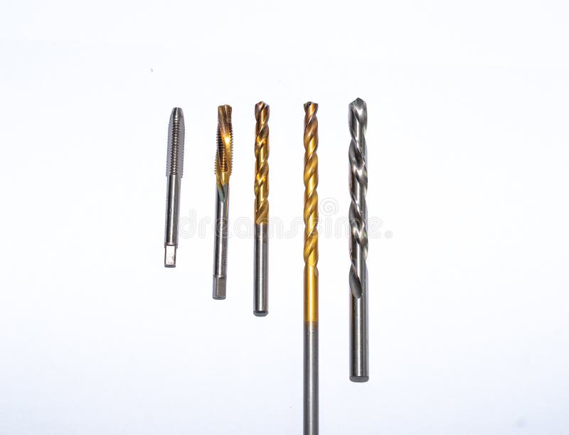 Cutting Tool for Industrial Isolated on White Background. Stock Photo ...