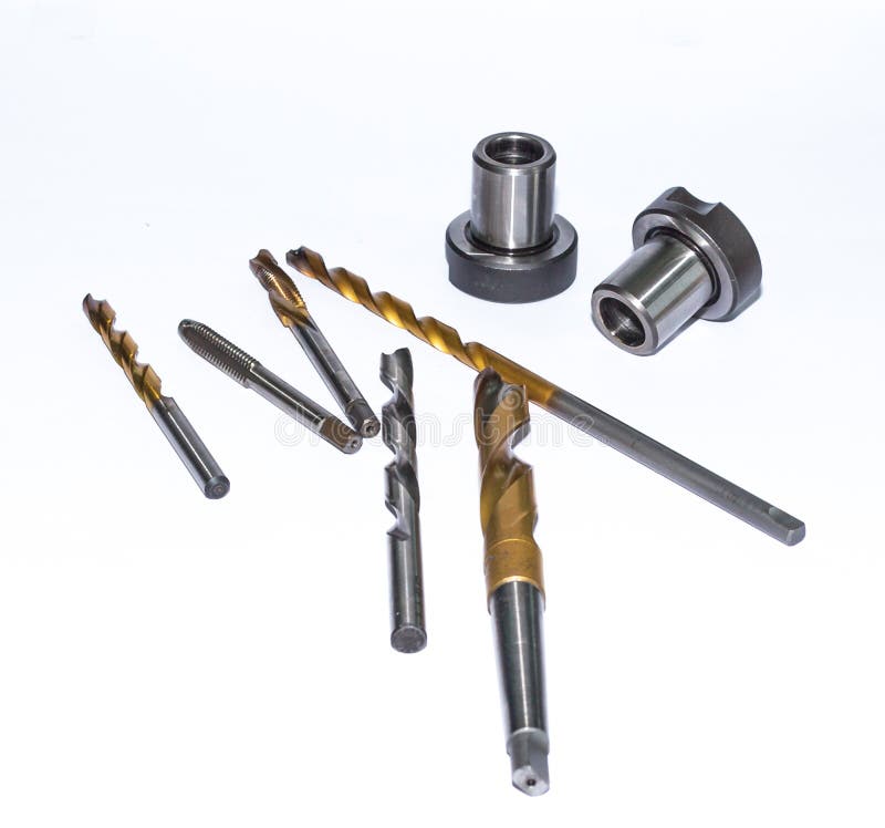 Cutting Tool for Industrial Isolated on White Background. Stock Image ...