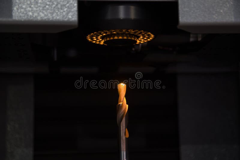 Cutting Tool Inspection Machine Stock Image - Image of cutting ...