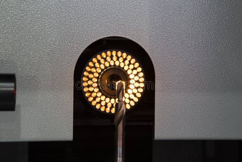 Cutting Tool Inspection Machine Stock Photo - Image of cutter ...