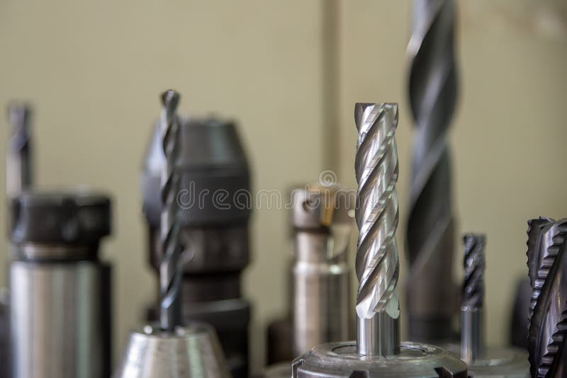 The Cutting Tool for Machining Center Stock Photo - Image of milling ...