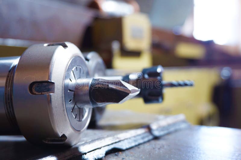 Cutting Tools on the Rack and Ready-to-operate Cnc-machining with a ...