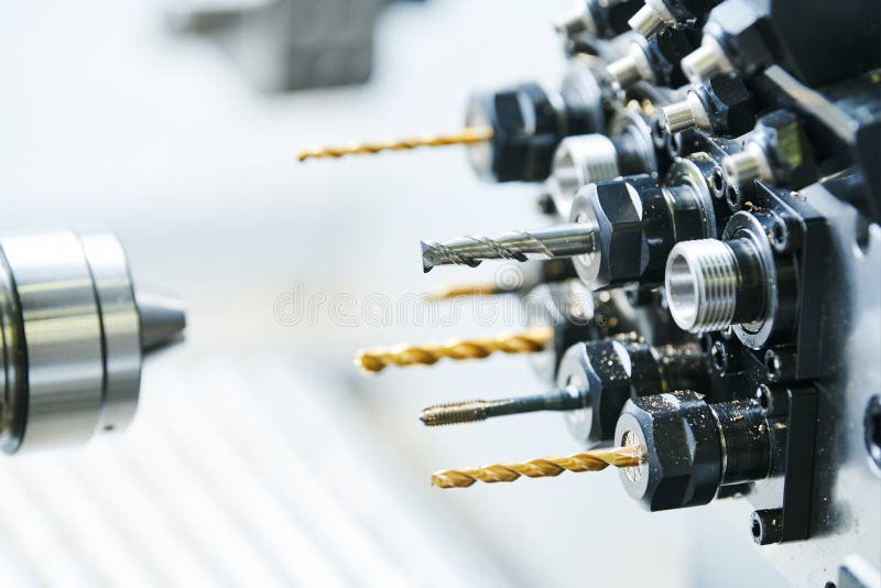New Metal Processing Machines Stock Photo - Image of technology ...