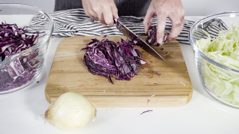 Cutting vegetables stock photo. Image of vegetable, making - 272359014