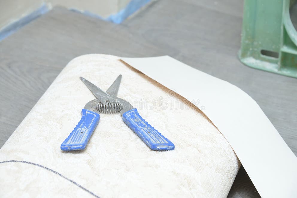 Cutting wallpapers stock photo. Image of cloth, measure - 56510102