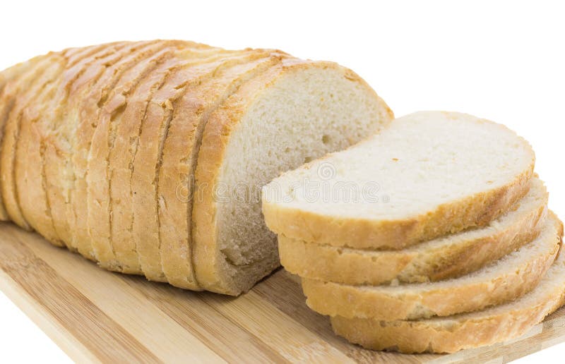 Cutting wheat bread stock photo. Image of bakery, stall - 74894152