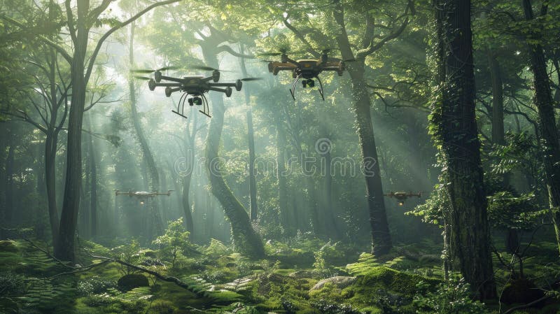 Cuttingedge Autonomous Drones are Patrolling Over the Forest for ...