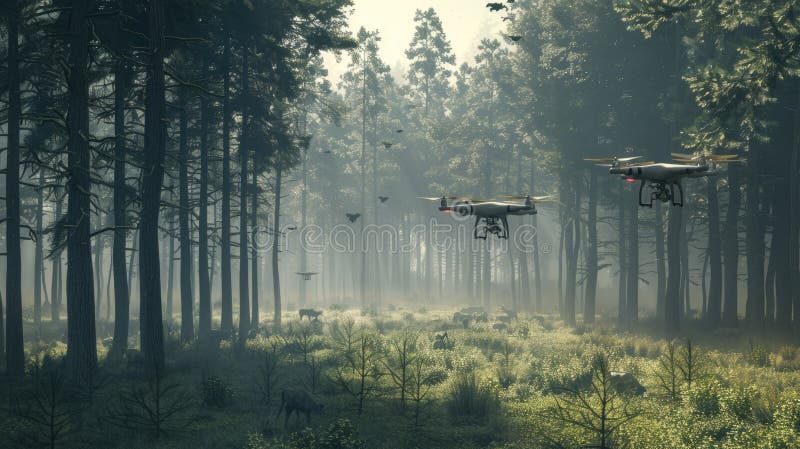 Cuttingedge Autonomous Drones are Patrolling Over the Forest for ...