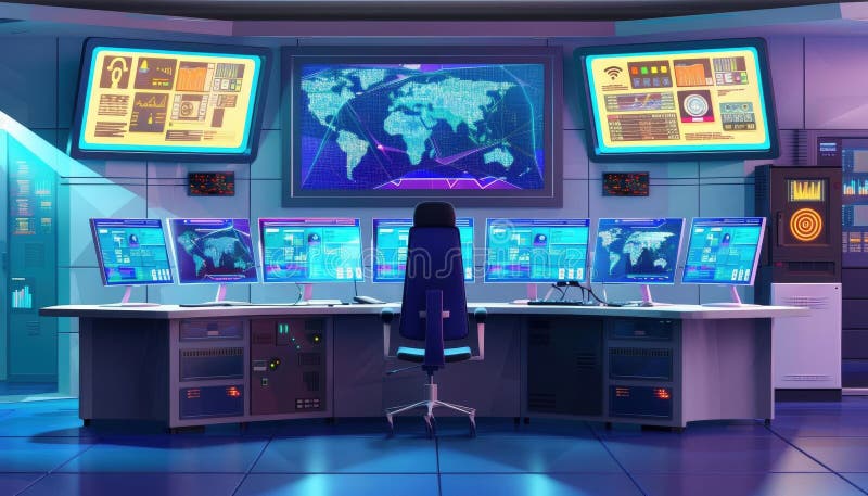 Cartoon Control Room Stock Illustrations – 3,118 Cartoon Control Room ...