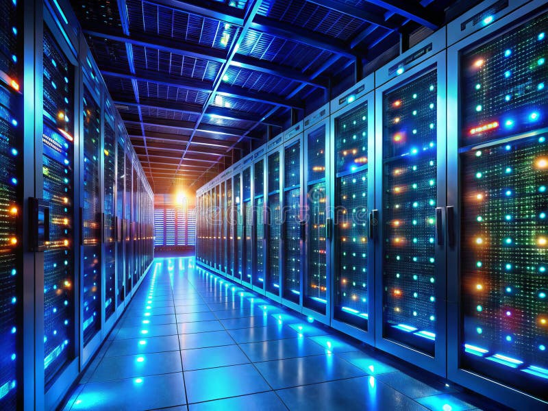 CuttingEdge Data Center Server Room Advanced Technology Efficient ...