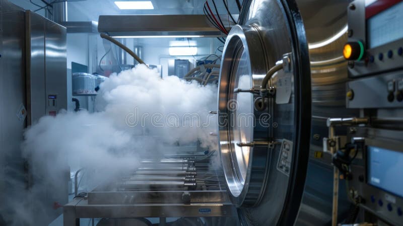 Cuttingedge HighTech Laboratory Equipment Featuring Vapor and Steam in ...