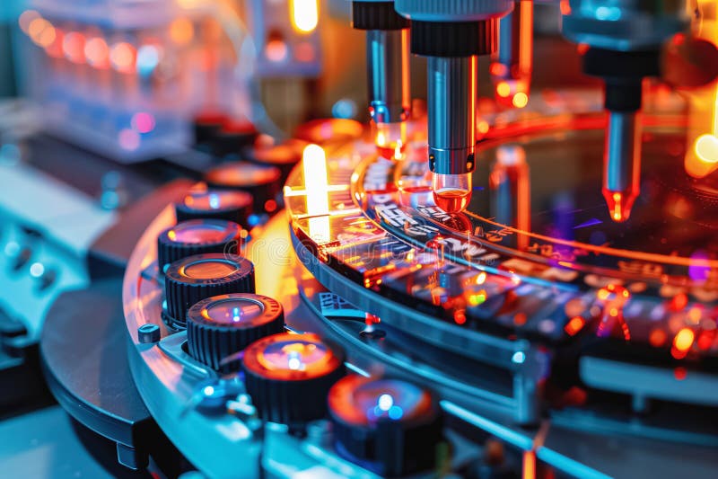 CuttingEdge Lab Equipment Operating at the Highest Tech Standards Stock ...