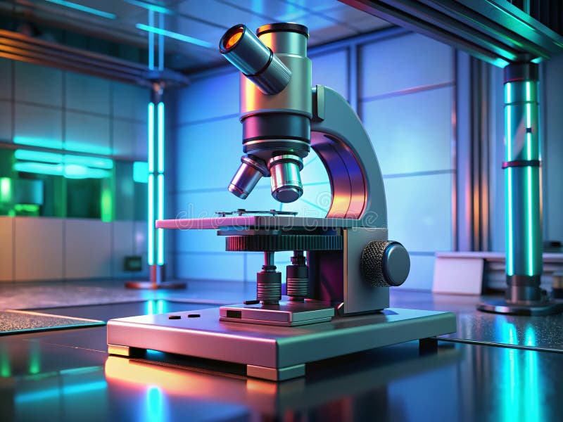 CuttingEdge Microscopy Unveiling the Microcosm in a Modern Research Lab ...