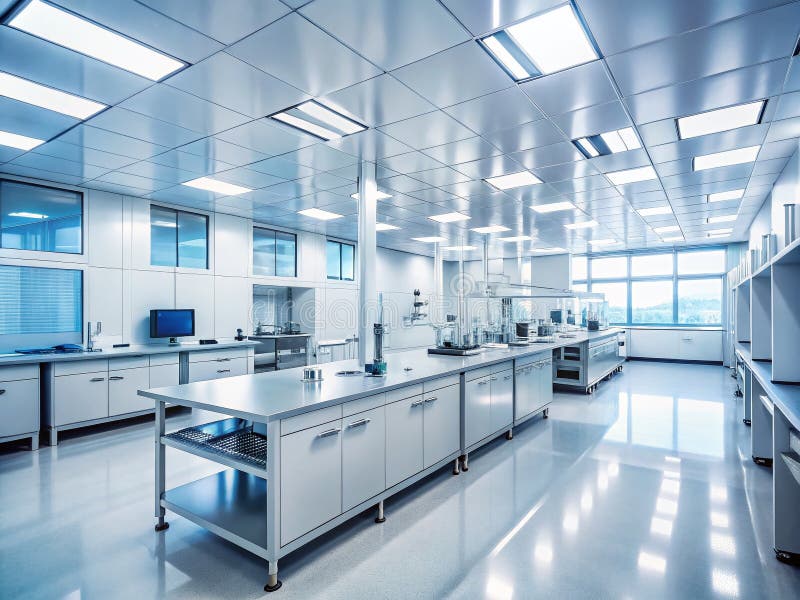 CuttingEdge Research Facility a Modern Scientific Lab Showcasing ...