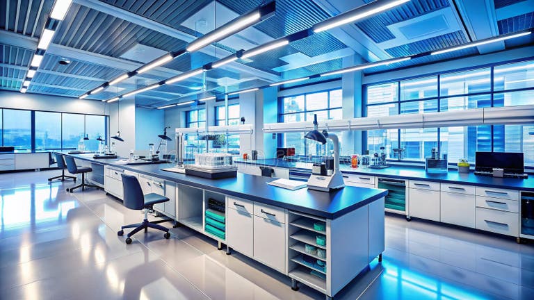 CuttingEdge Science Lab a Visual Exploration of Research Technology and Innovation Stock ...