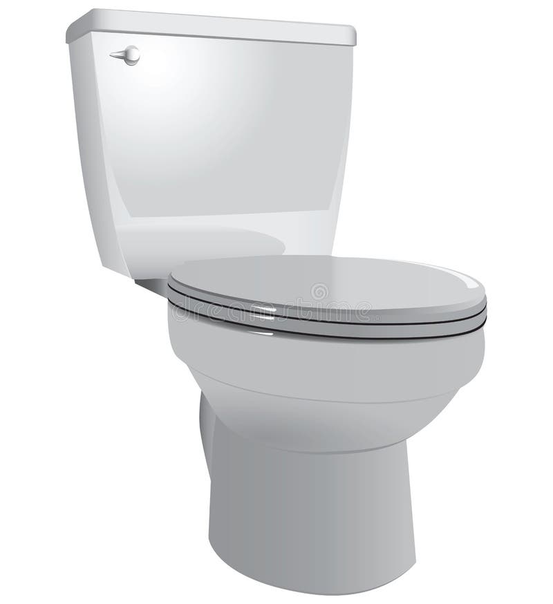 Illustration De Vecteur De Cuvette Des Toilettes Illustration de ...