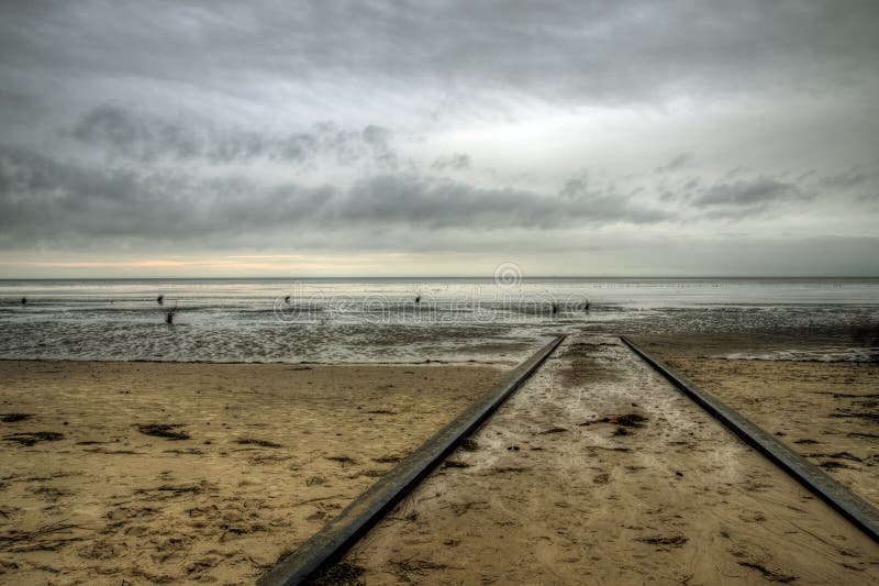 Cuxhaven Beach, Germany stock photo. Image of brown, water - 17841652