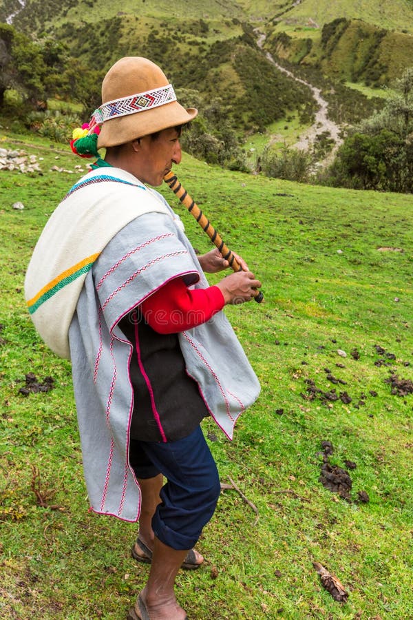 Religious Ceremony of Peruvian Culture Held in the Mountains of Cuzco ...