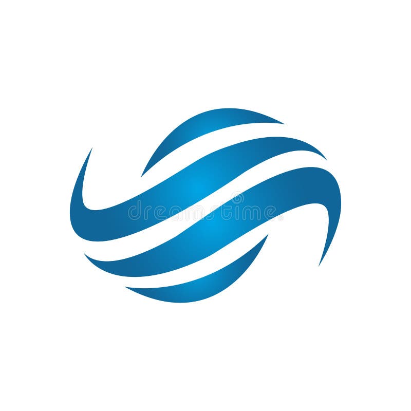 Cuztomize Creative Modern Water Wave Logo Design Vector Symbol and Icon ...