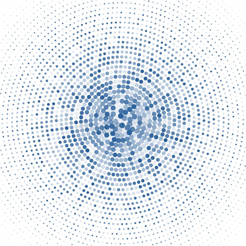 Background of Sky-blue Points on White Stock Vector - Illustration of ...