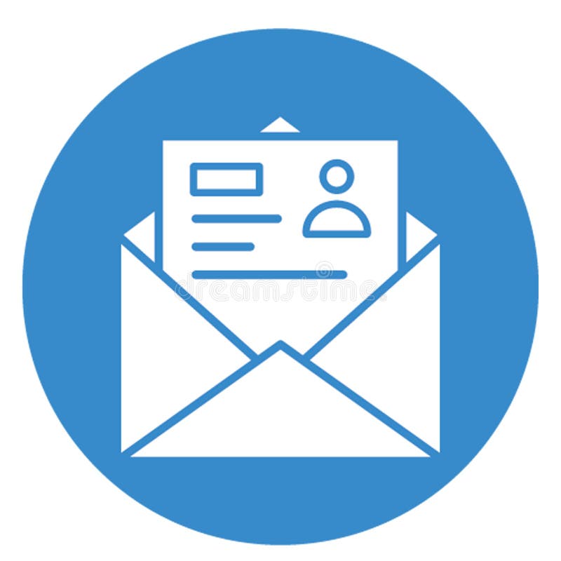 Lettre Exemples Email Icon For Cv