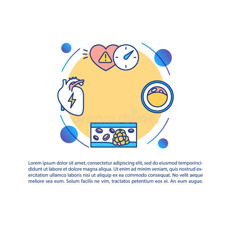 CVD concept icon with text stock vector. Illustration of danger - 180837474