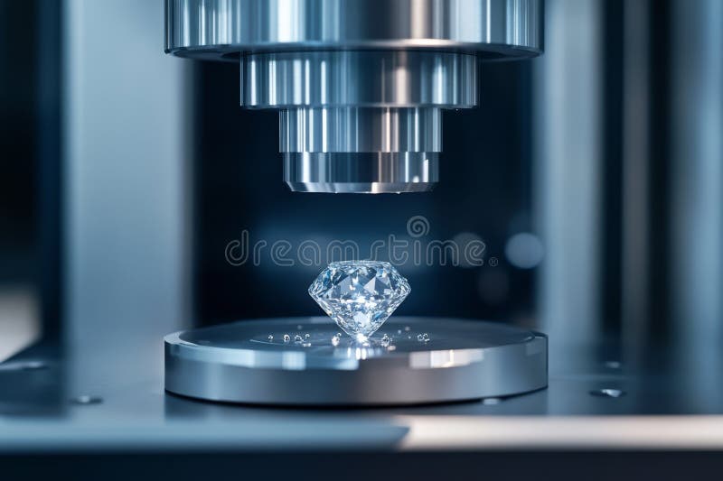 The CVD Diamond Growth Process Utilizing Advanced Machinery To Create ...