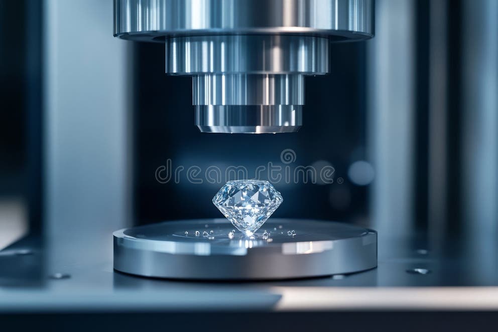 The CVD Diamond Growth Process Utilizing Advanced Machinery To Create ...