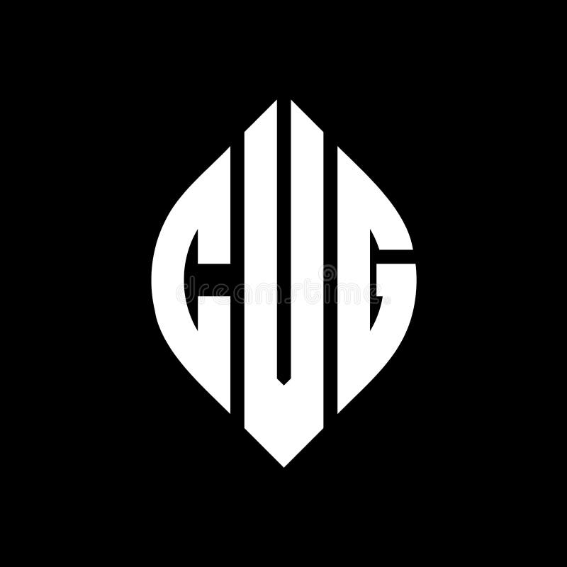 CVG Circle Letter Logo Design with Circle and Ellipse Shape. CVG ...