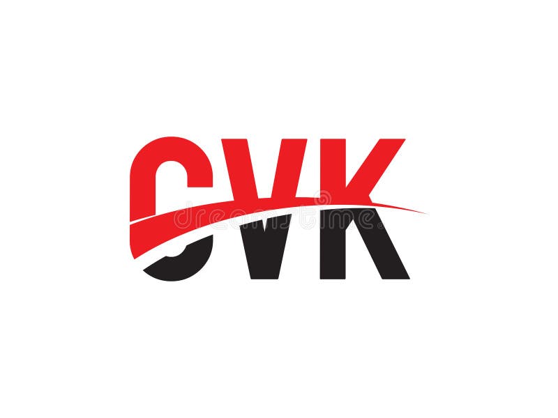 CVK Letter Initial Logo Design Vector Illustration Stock Vector ...