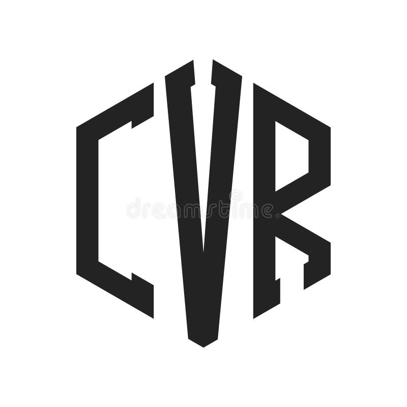 CVR Logo Design. Initial Letter CVR Monogram Logo Using Hexagon Shape ...