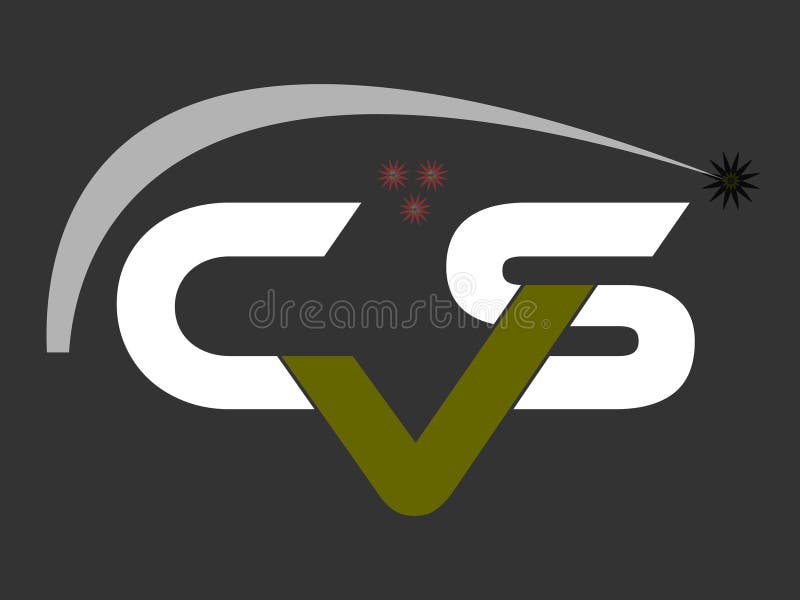 CVS Letter Logo Design. CVS Simple and Modern Monogram Logo. CVS ...