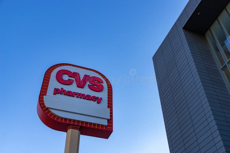 CVS Pharmacy editorial stock photo. Image of vegas, billboard - 273473193