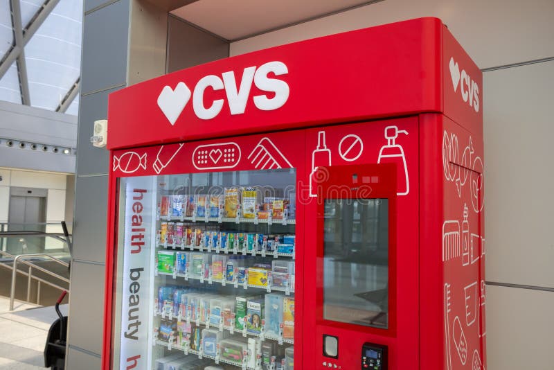 CVS vending machine editorial photo. Image of pharmacy - 156793271