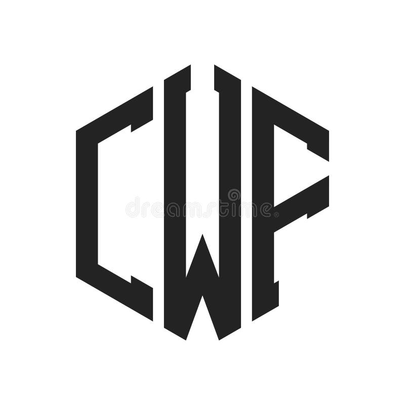 CWF Logo Design. Initial Letter CWF Monogram Logo Using Hexagon Shape ...