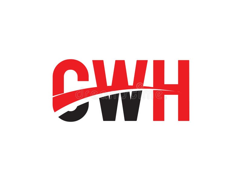 CWH Letter Initial Logo Design Vector Illustration Stock Vector ...